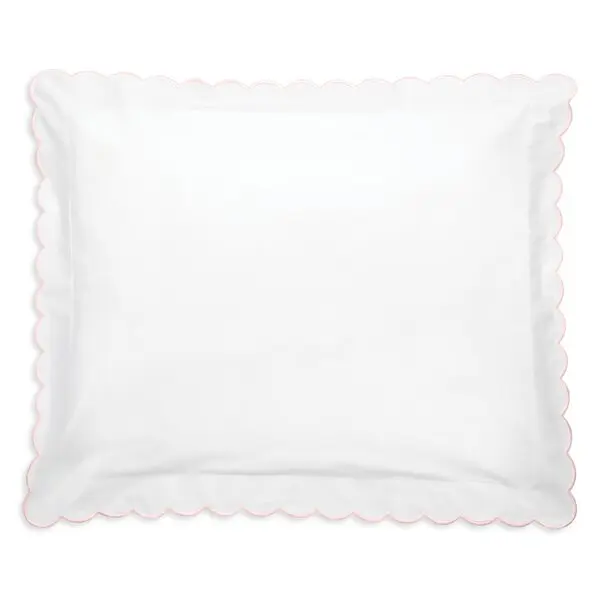 MATOUK Dakota Percale Standard Sham - Pink