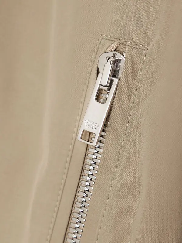 Bottega Veneta Belted Asymmetric Cotton-blend Jacket