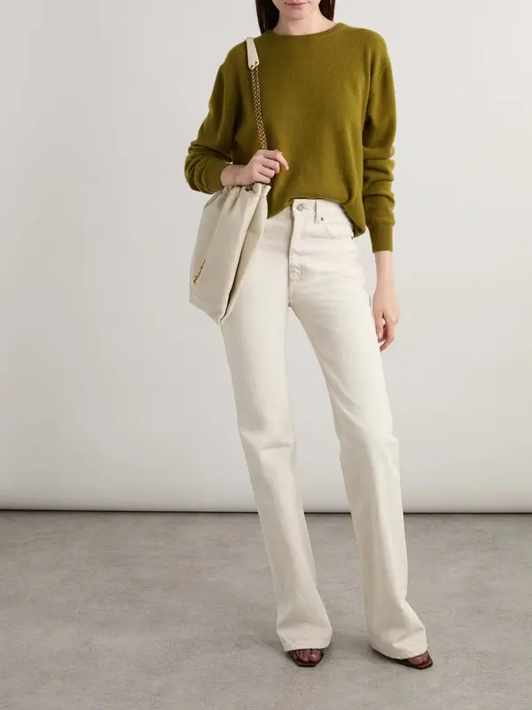 Saint Laurent High-rise Bootcut Jeans