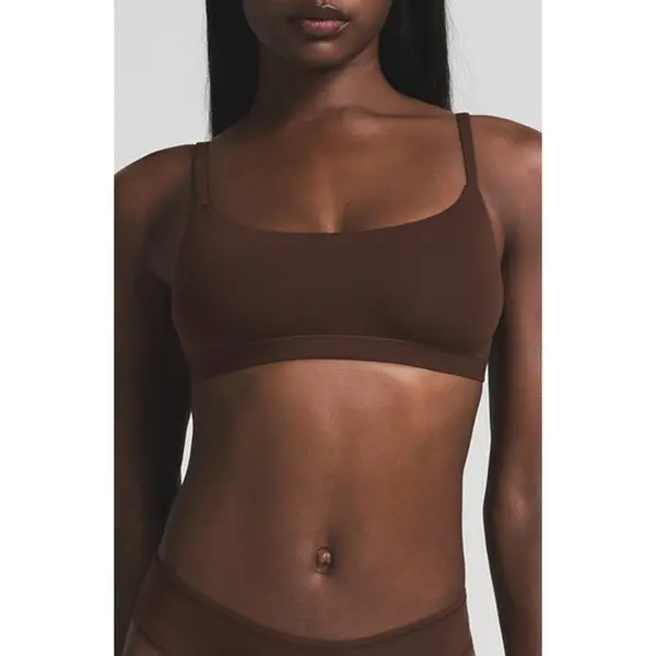 SKIMS Fits Everybody Scoop Bralette - Cocoa