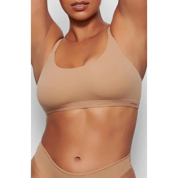 SKIMS Fits Everybody Scoop Bralette - Sienna