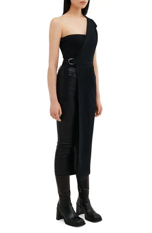 MARCELLA Seoul One-shoulder Longline Vest