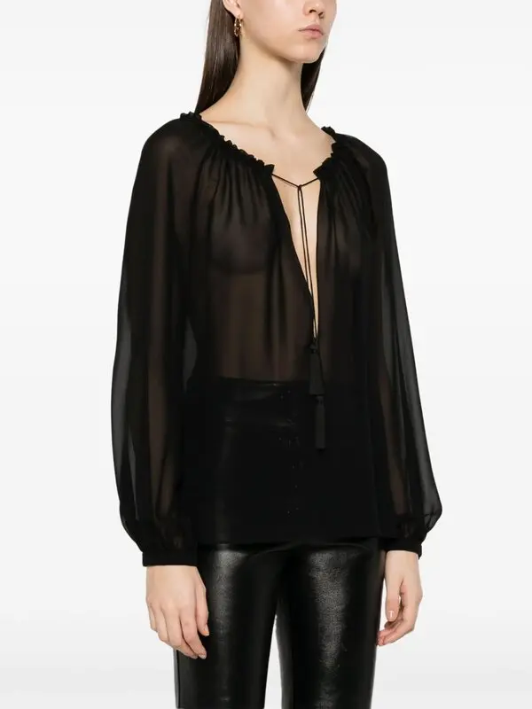 TOM FORD Silk Blouse - Black