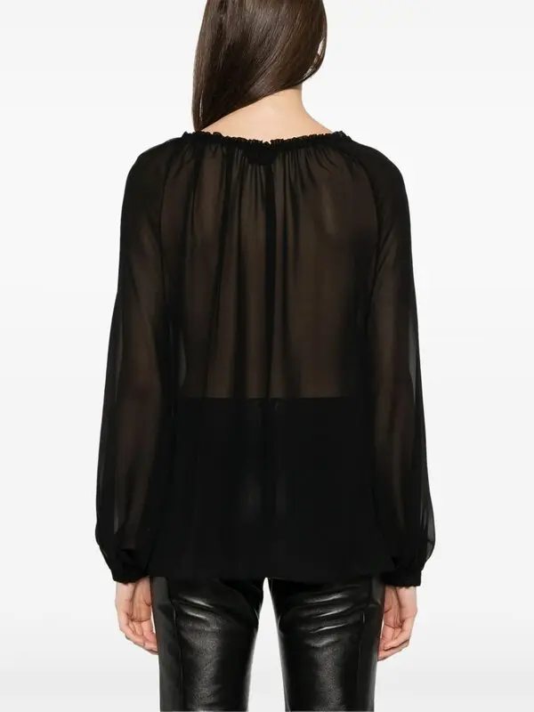 TOM FORD Silk Blouse - Black