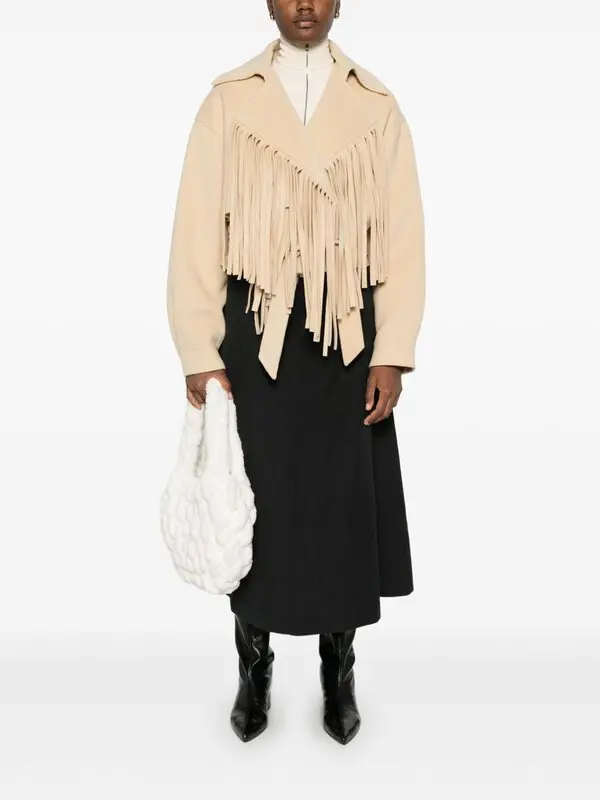 Nanushka Fringe-detail Jacket