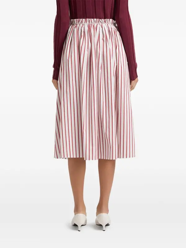 Ports 1961 Striped Midi Skirt