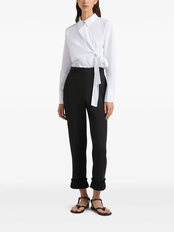 Ports 1961 Ruffled Hem Trousers