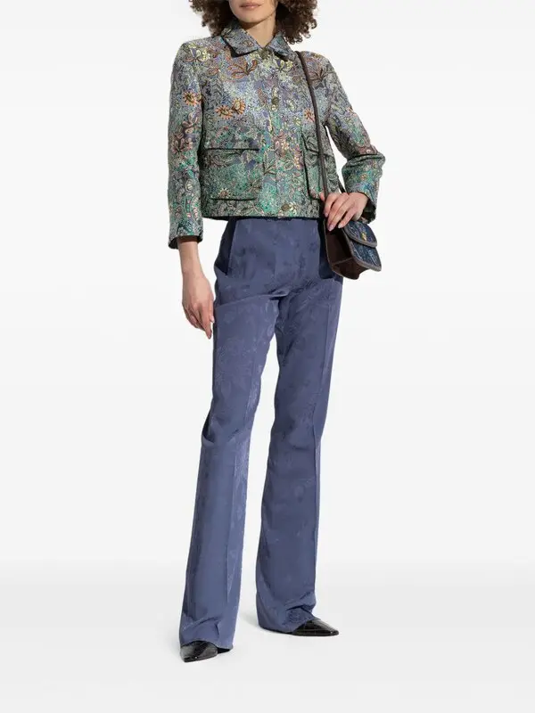 Etro Floral-print Trousers