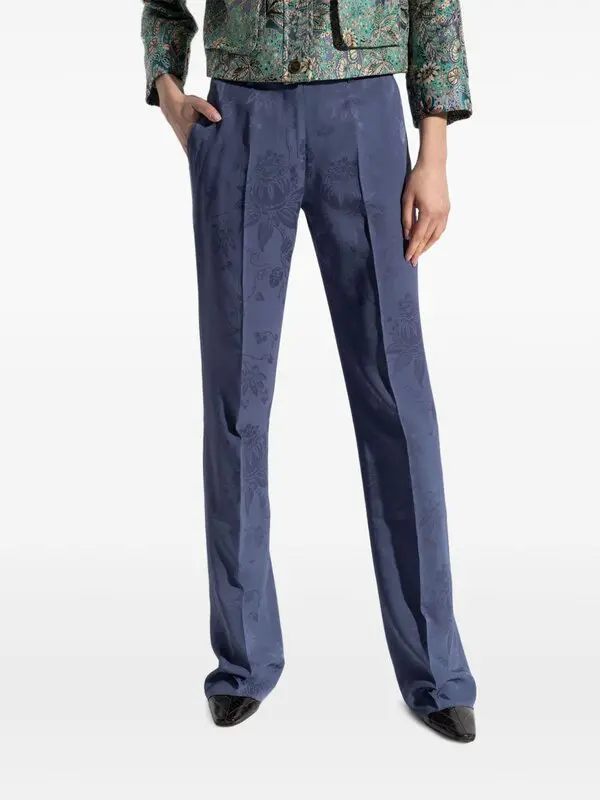 Etro Floral-print Trousers