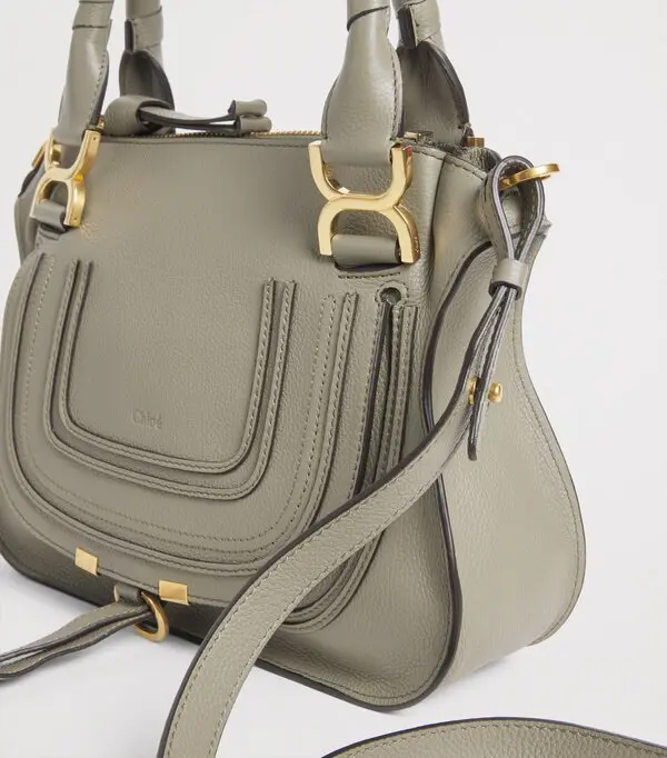 Chloé Small Marcie Top-handle Bag - Green