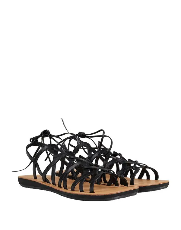 JIL SANDER Sandals With Ankle Ties
