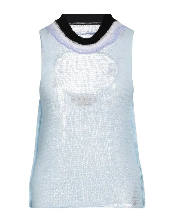 Marni Top Sky Virgin Wool And Cashmere