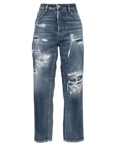 Dsquared2 Straight Leg Jeans - Blue