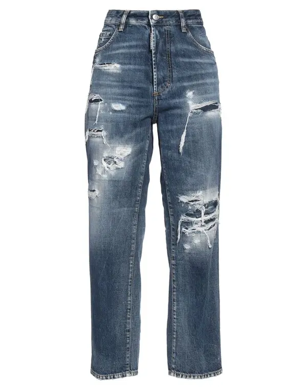 Dsquared2 Straight Leg Jeans - Blue