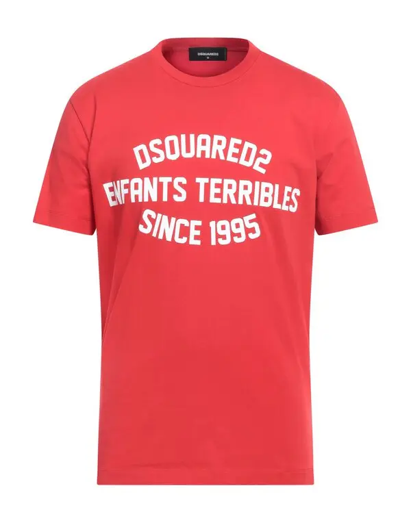 Dsquared2 T-shirt Size Cotton - Red