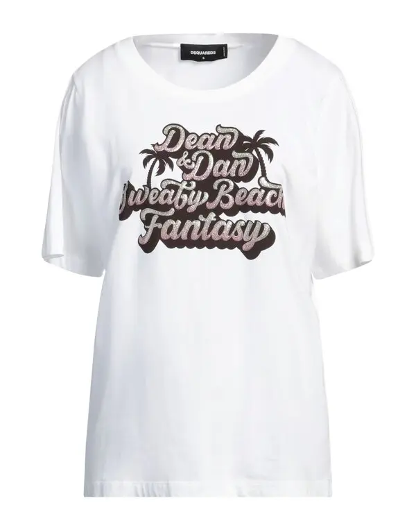 Dsquared2 Printed T-shirt - White