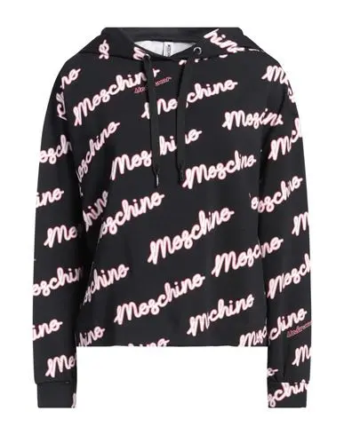 Moschino Cotton-elastane French Terry Sweatshirt - Black