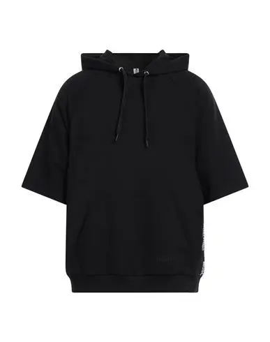 Moschino Hooded Short Sleeve Sweatshirt - Black