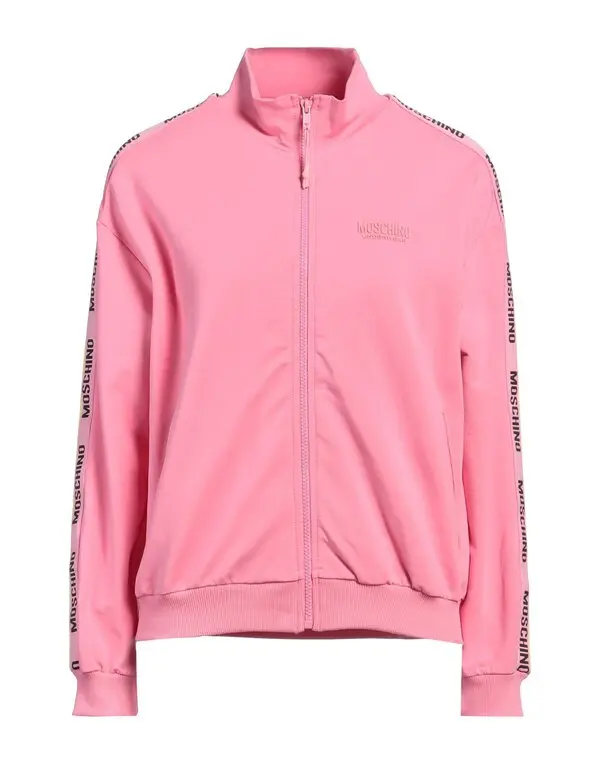 Moschino And Side Stripe Sweatshirt - Pink