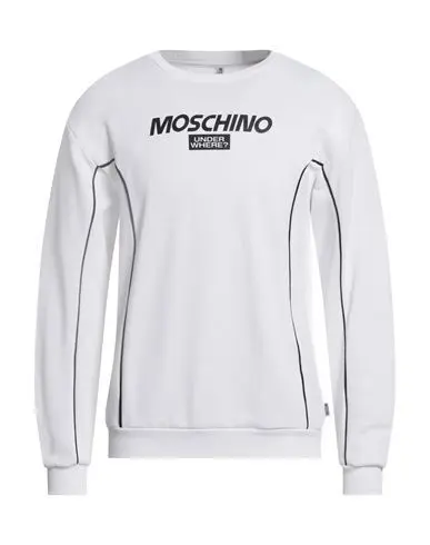 Moschino Sweatshirt In French Terry - White