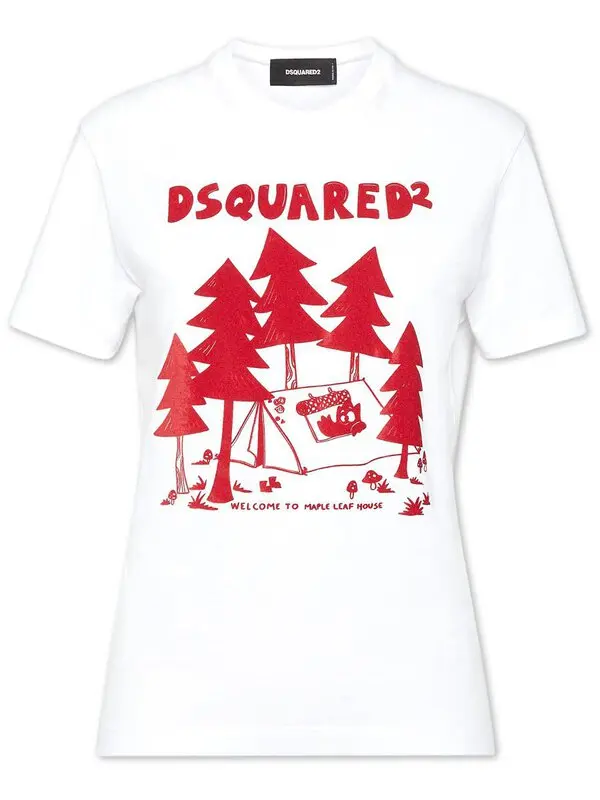 Dsquared2 Logo-print T-shirt - White