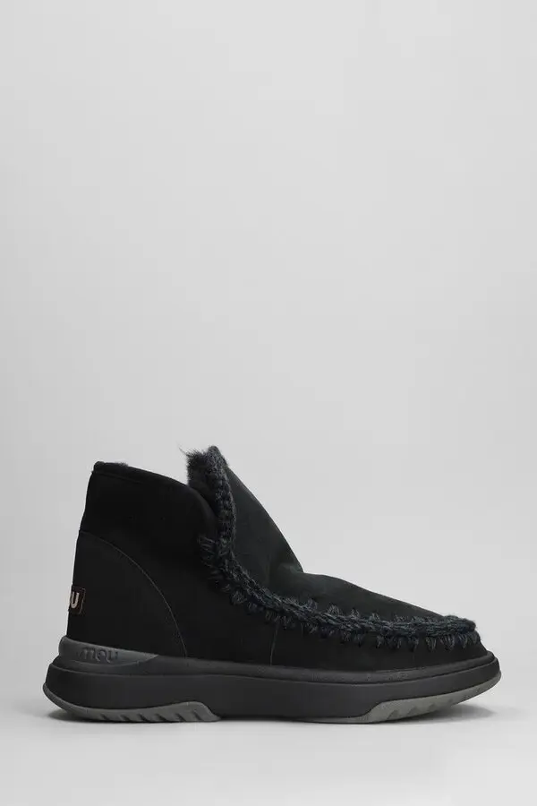 Mou Eskimo Jogger Sneakers - Black