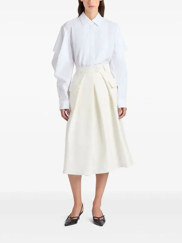 Ports 1961 Ruffle-detailing Shirt