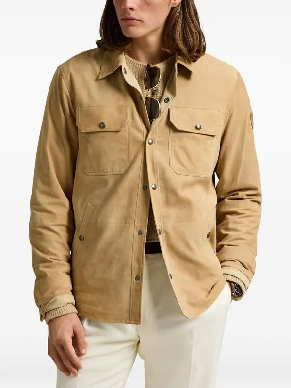 Polo Ralph Lauren Suede Jacket - Neutrals