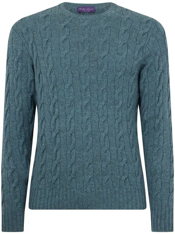 Ralph Lauren Cable-knit Jumper - Blue