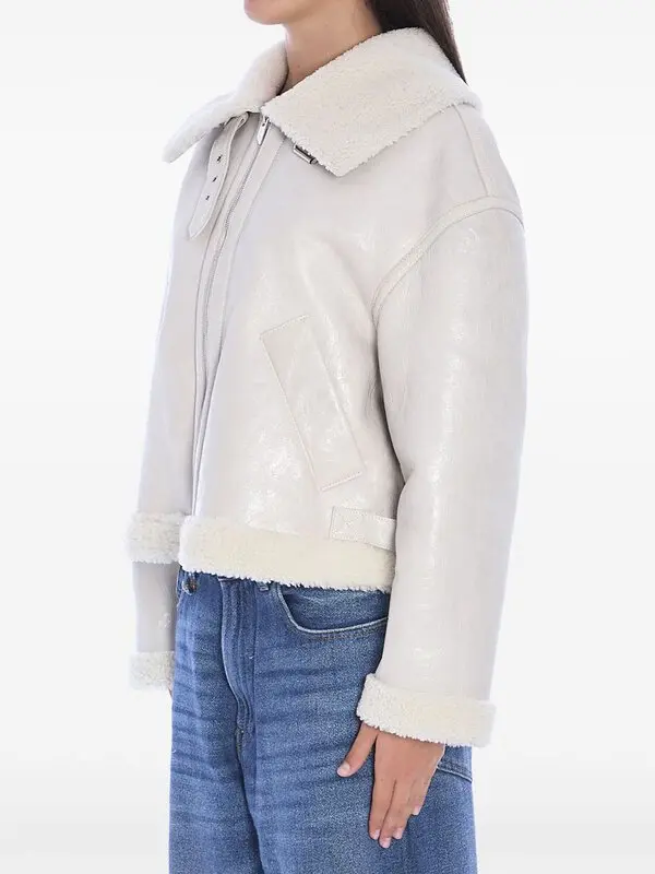 SALVATORE SANTORO Zip-up Jacket - Neutrals