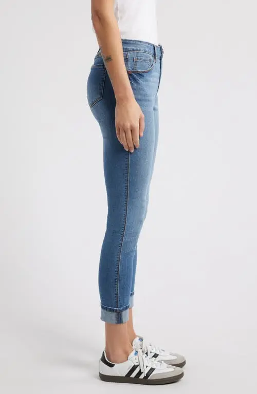 1822 Denim Cuffed Ankle Skinny Jeans
