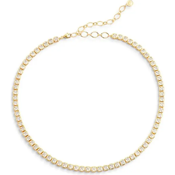 CHILD OF WILD Blair Cubic Zirconia Tennis Necklace - Gold