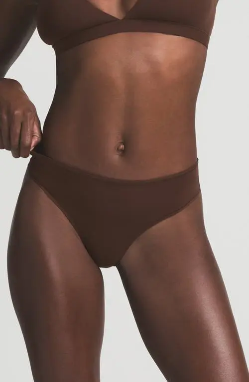 SKIMS Fits Everybody Thong - Cocoa