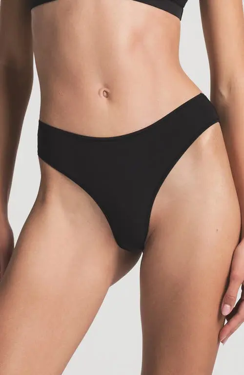 SKIMS Fits Everybody Thong - Onyx
