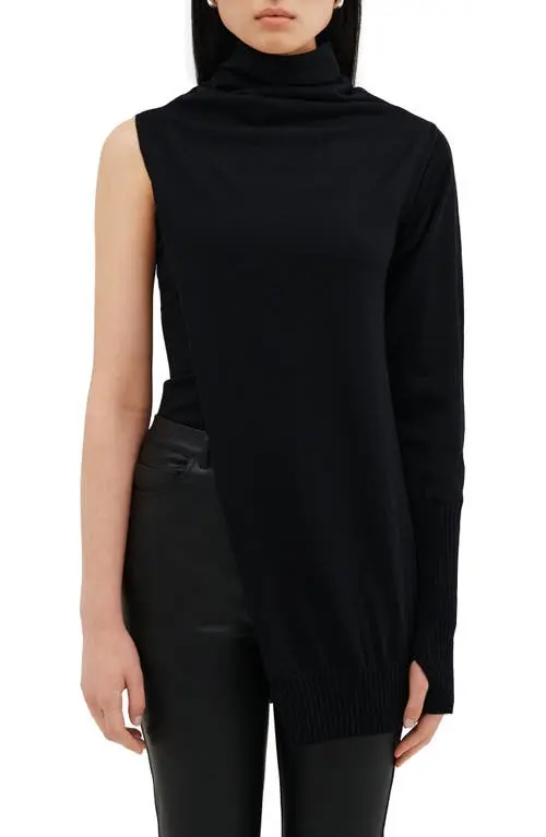 MARCELLA Berlin One-sleeve Turtleneck Top