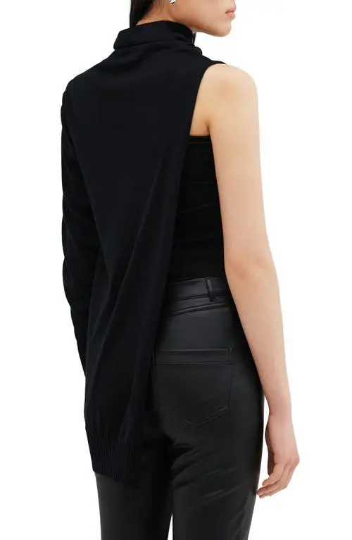 MARCELLA Berlin One-sleeve Turtleneck Top