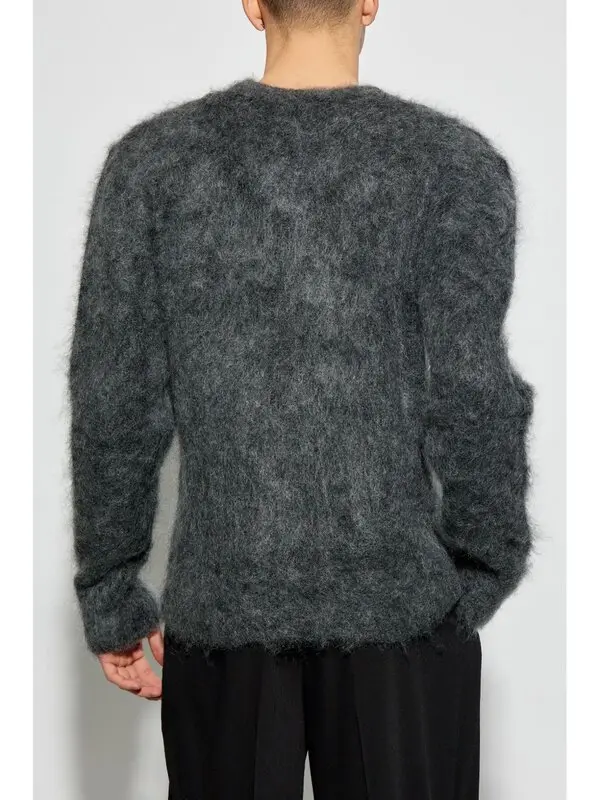 Givenchy Logo Jacquard Sweater - Grey