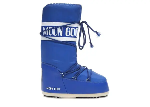 Moon Boot Icon Nylon Boots - Electric Blue