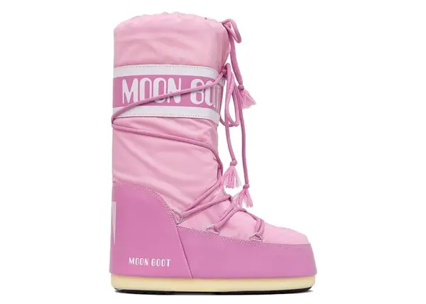 Moon Boot Icon Nylon Boots - Pink