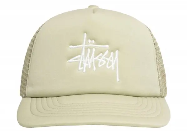 StÜssy Big Basic Trucker Snapback - Sand