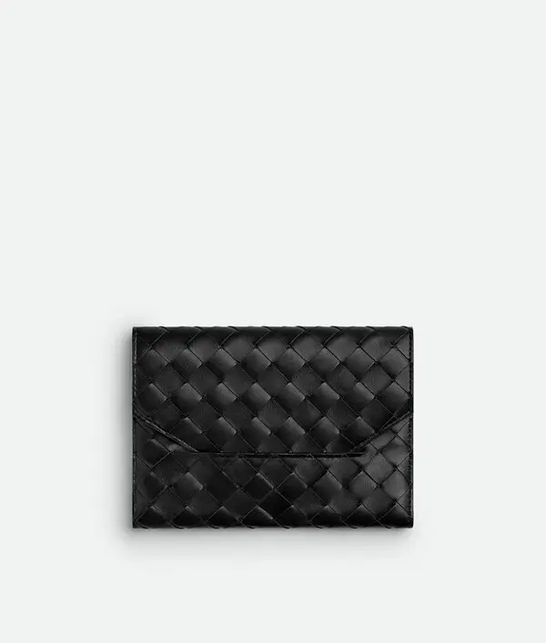Bottega Veneta Intrecciato Cable Case - Black