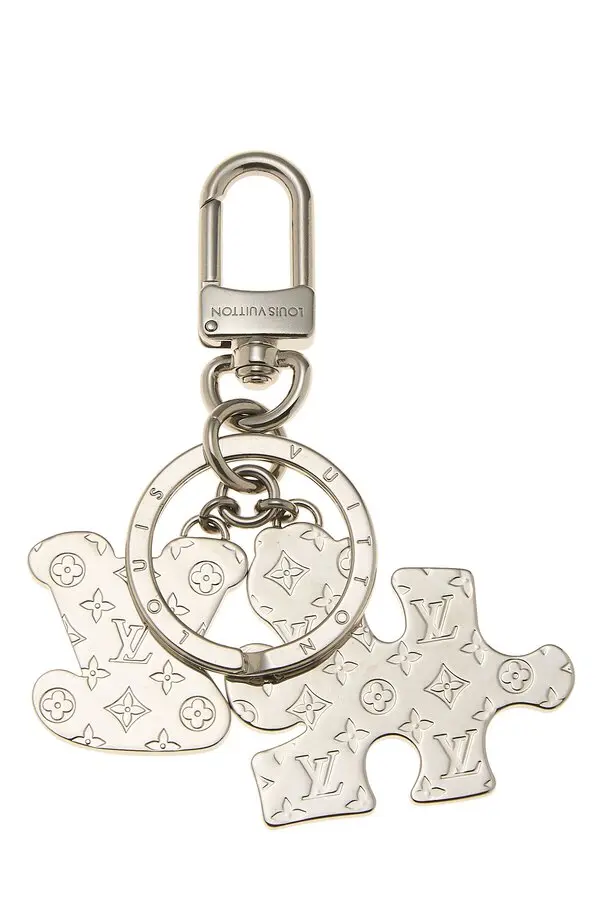 Louis Vuitton Puzzle Bag Charm - Silver | Editorialist