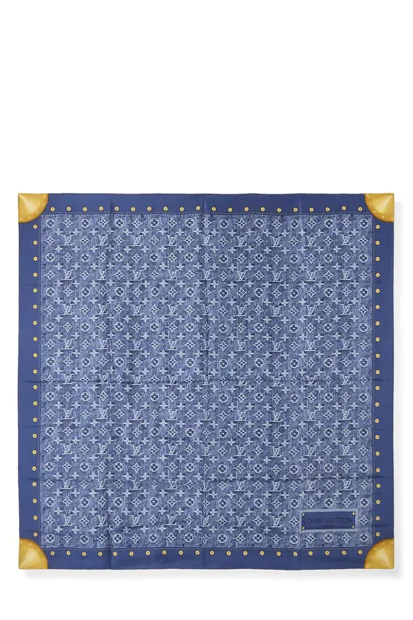 LOUIS VUITTON Monogram Silk Scarf