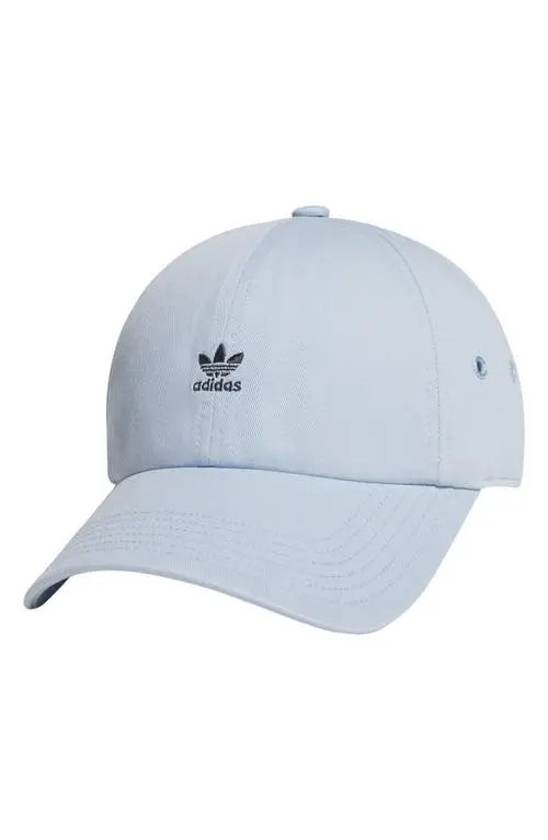 Adidas Relaxed Cotton Baseball Cap - Clear Sky Blue/ Night Indigo