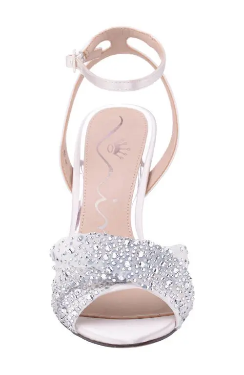 Nina Vida Ankle Strap Sandal - Ivory