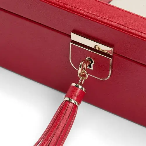 Wolf Palermo 6-piece Watch Box - Red