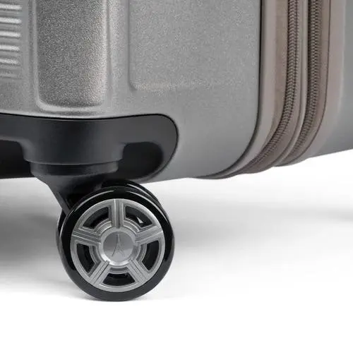 TRAVELPRO Platinum Elite Hardside Expandable 25" Medium Checked Spinner Luggage - Metallic Sand