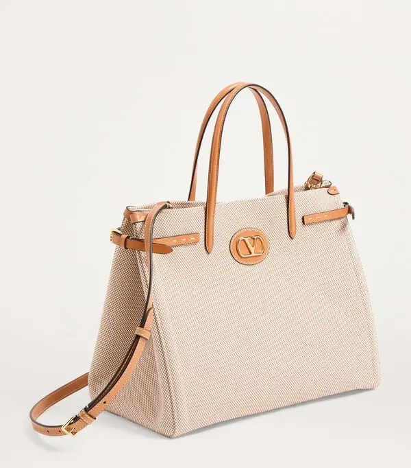 Valentino Garavani Medium Antibes Tote - Beige