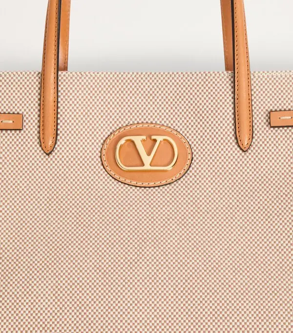 Valentino Garavani Medium Antibes Tote - Beige