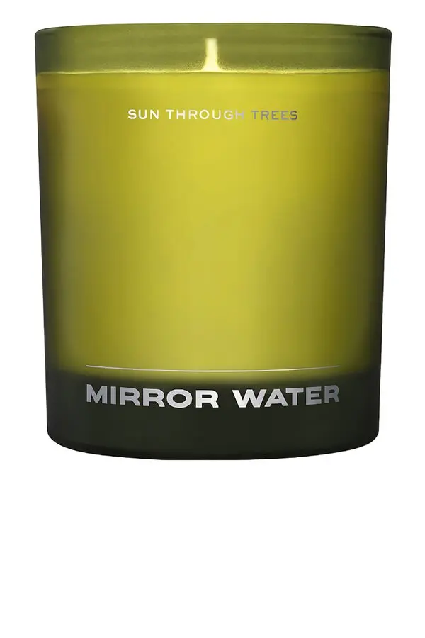 MIRROR WATER Sun Through Trees Candle - N,a